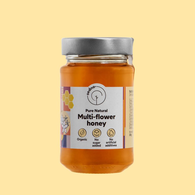 Multi-Flower Honey – European Organic Honey | Sedno SG