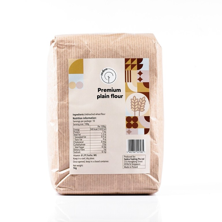 Premium Plain Flour 1kg - Sedno